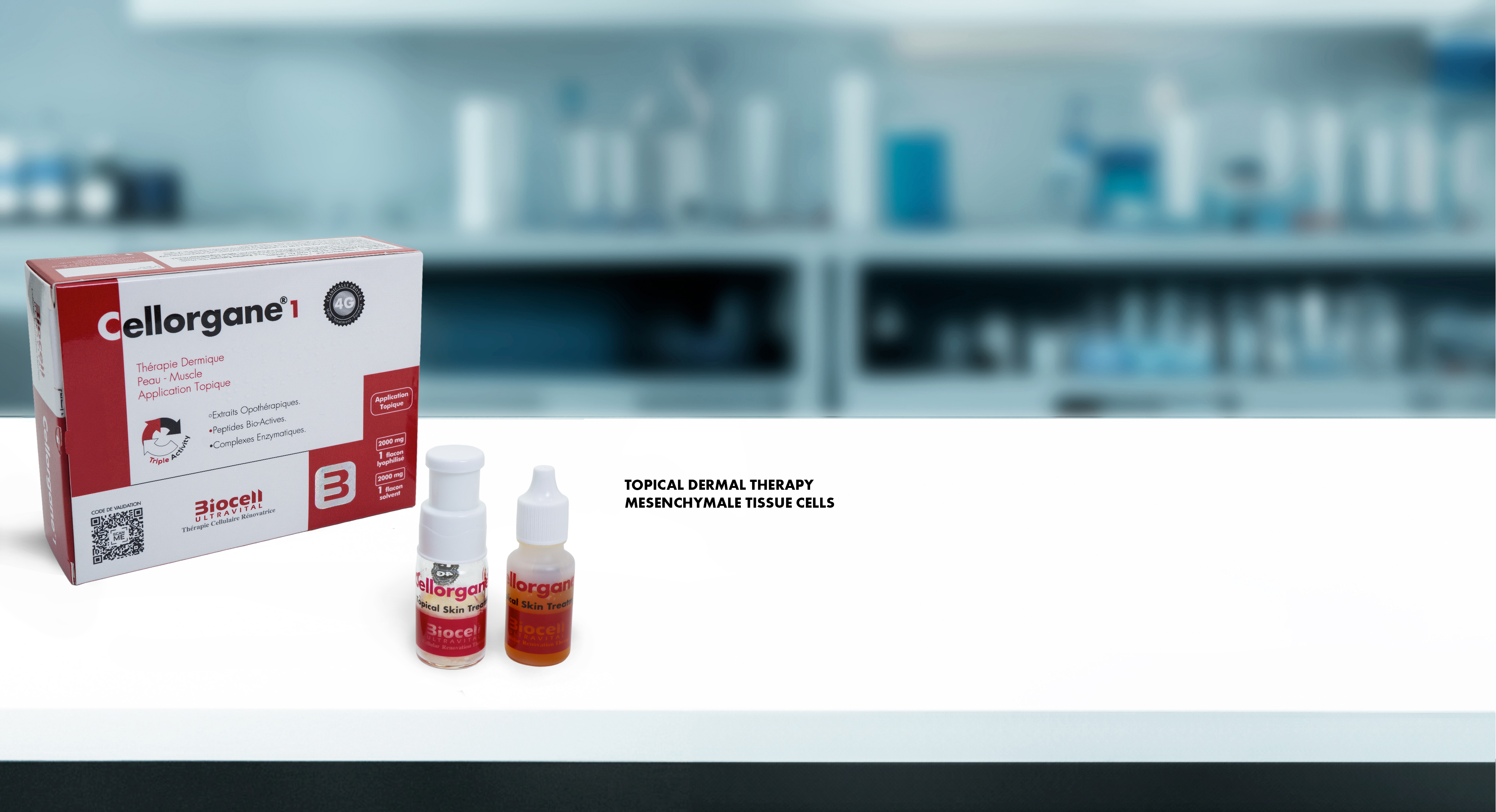 Cellorgane 1 Topical - BIOCELL ULTRAVITAL - Cellular Renovation Therapy